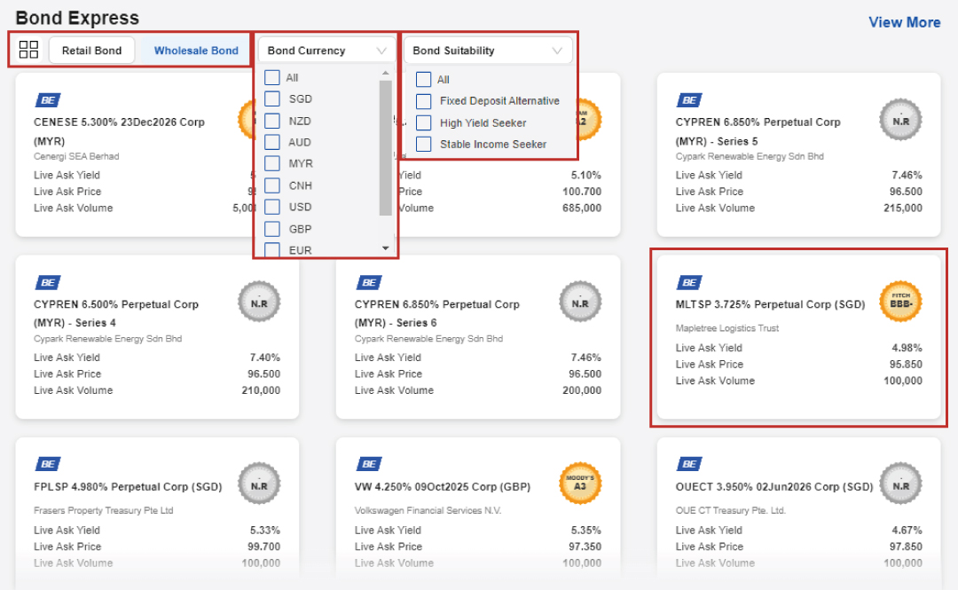 Step-by-step Guide: How to buy bonds via FSMOne Bond Express | FSMOne