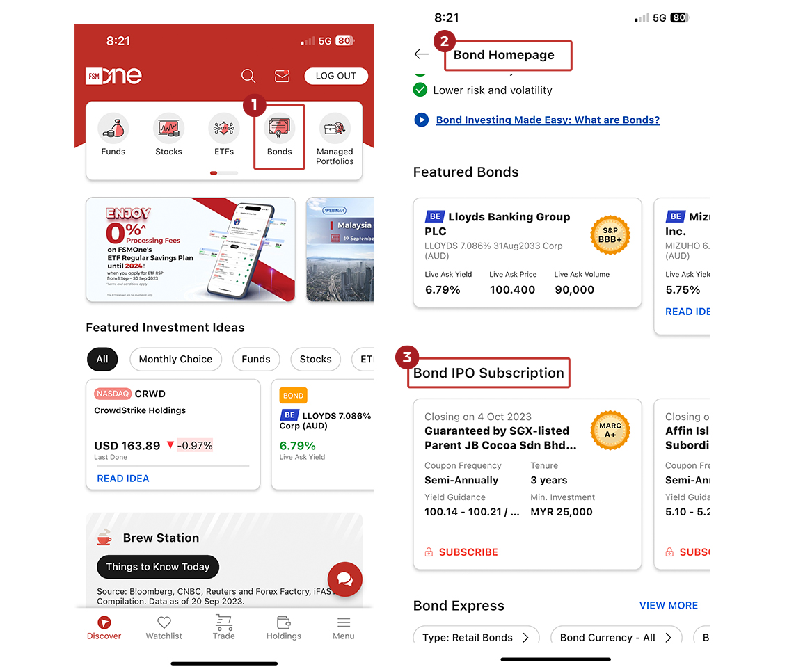 Step-by-step Guide: How to Subscribe Bond IPO via FSMOne | FSMOne