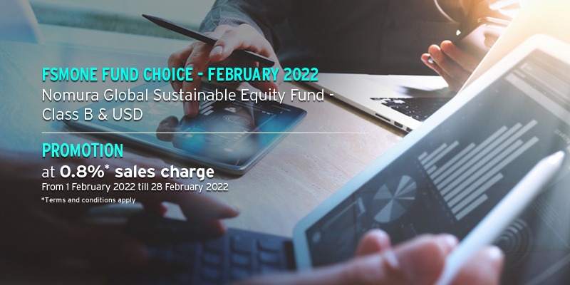 0.8% sales charge on Nomura Global Sustainable Equity Fund | FSMOne