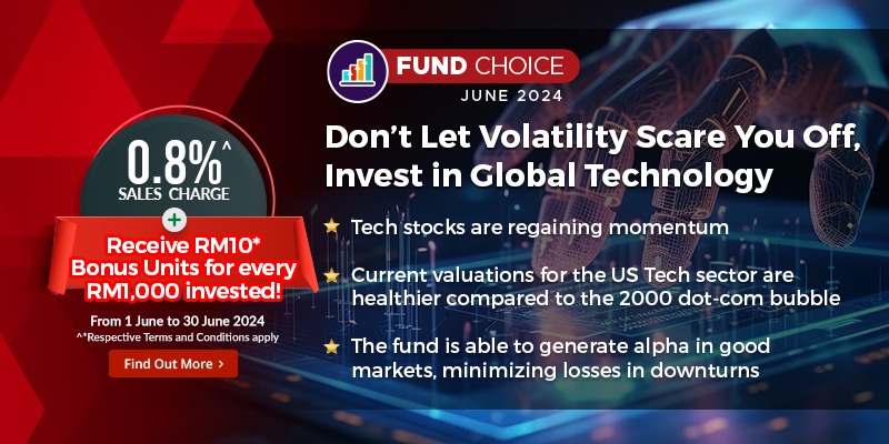 FSMOne Fund Choice - Jun 2024: Don?t Let Volatility Scare You Off, Invest in Global Technology ...