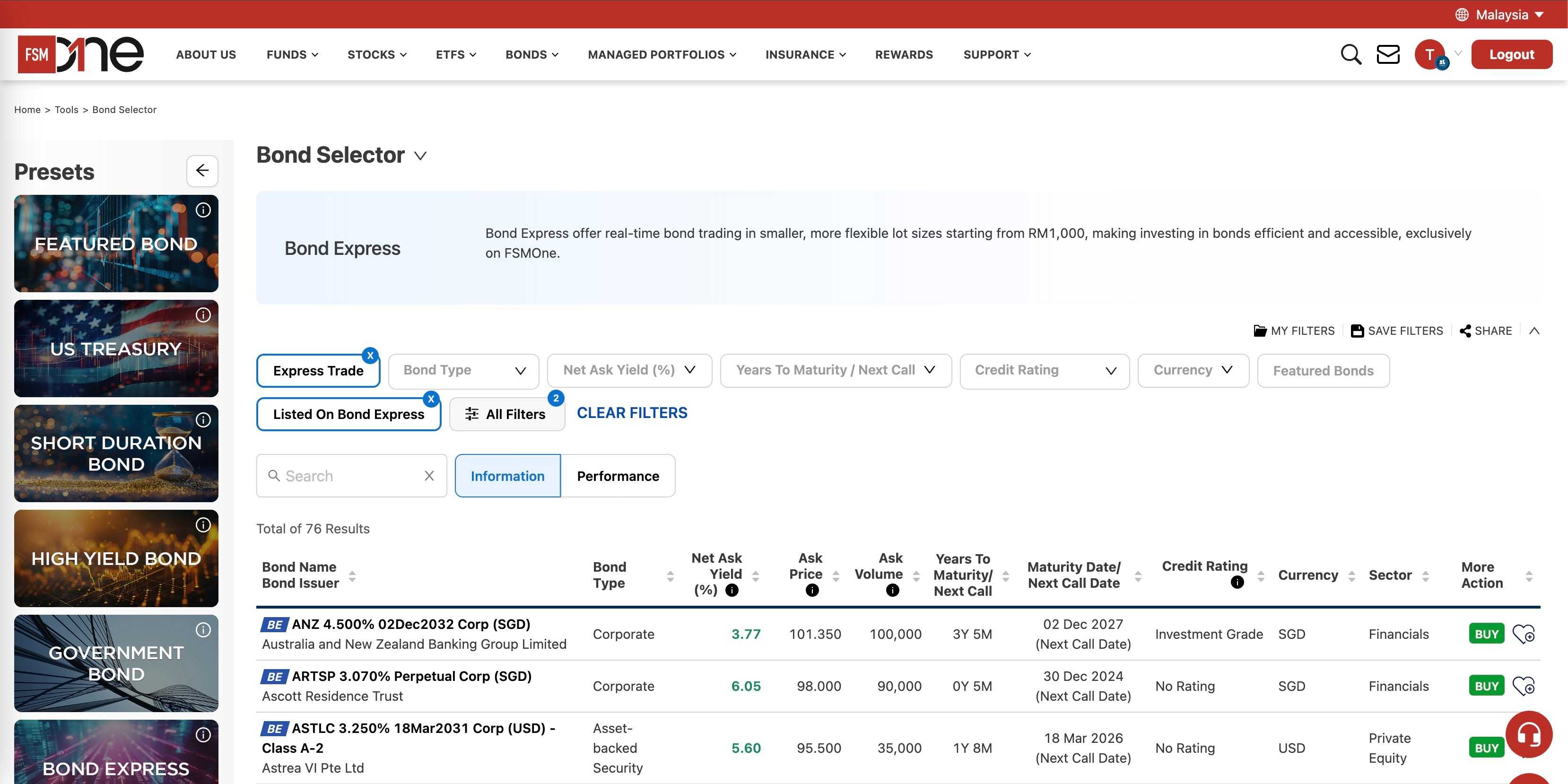 Elevate Your Bond Investment Strategy with the New Bond Selector | FSMOne