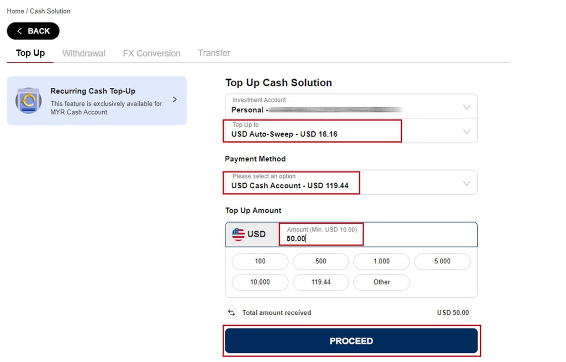Step by Step Guide on how to contribute to FSMOne USD Auto-Sweep | FSMOne